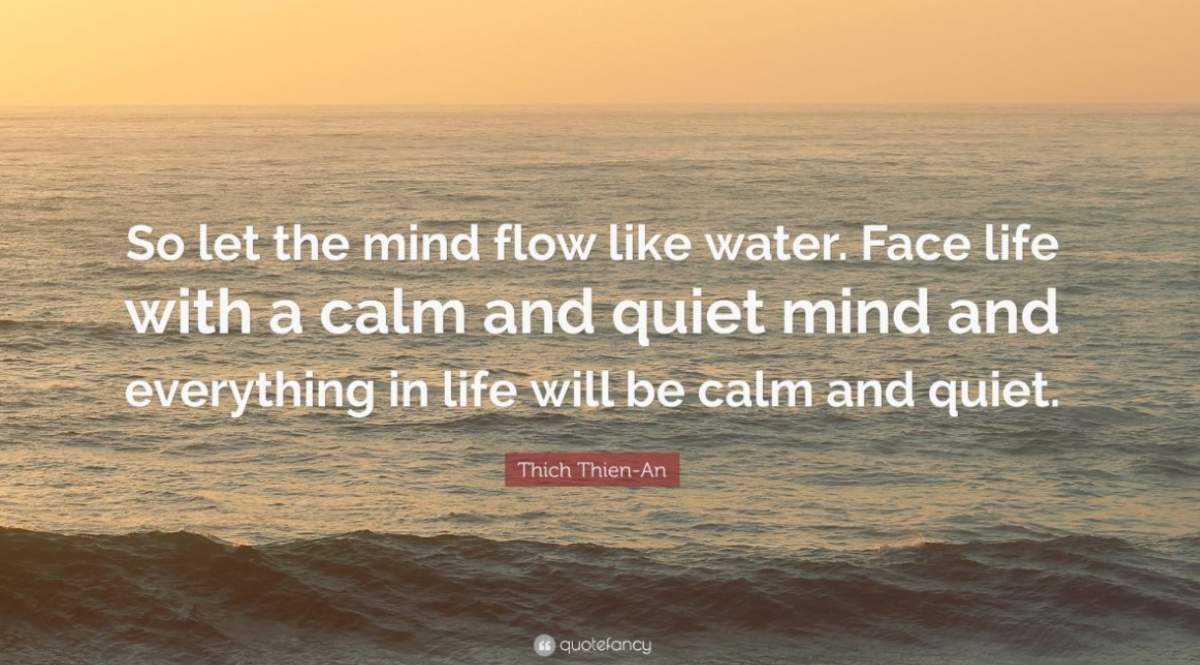 Mind like Water – Well That Makes Sense